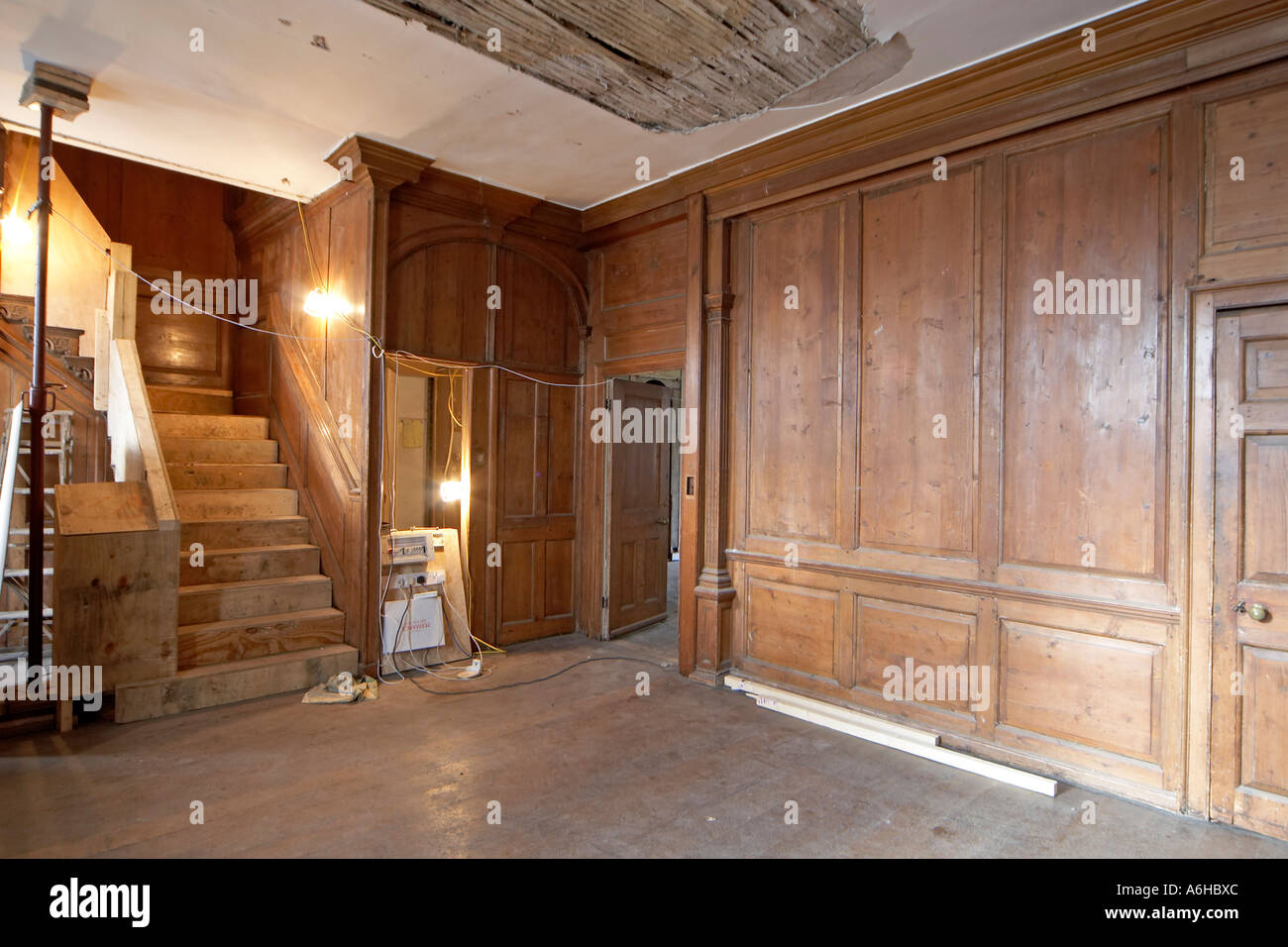 15 Cheyne Walk interior historic house Stock Photo - Alamy