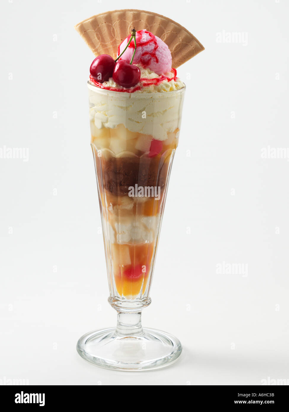 Knickerbocker glory ice cream hi-res stock photography and images - Alamy