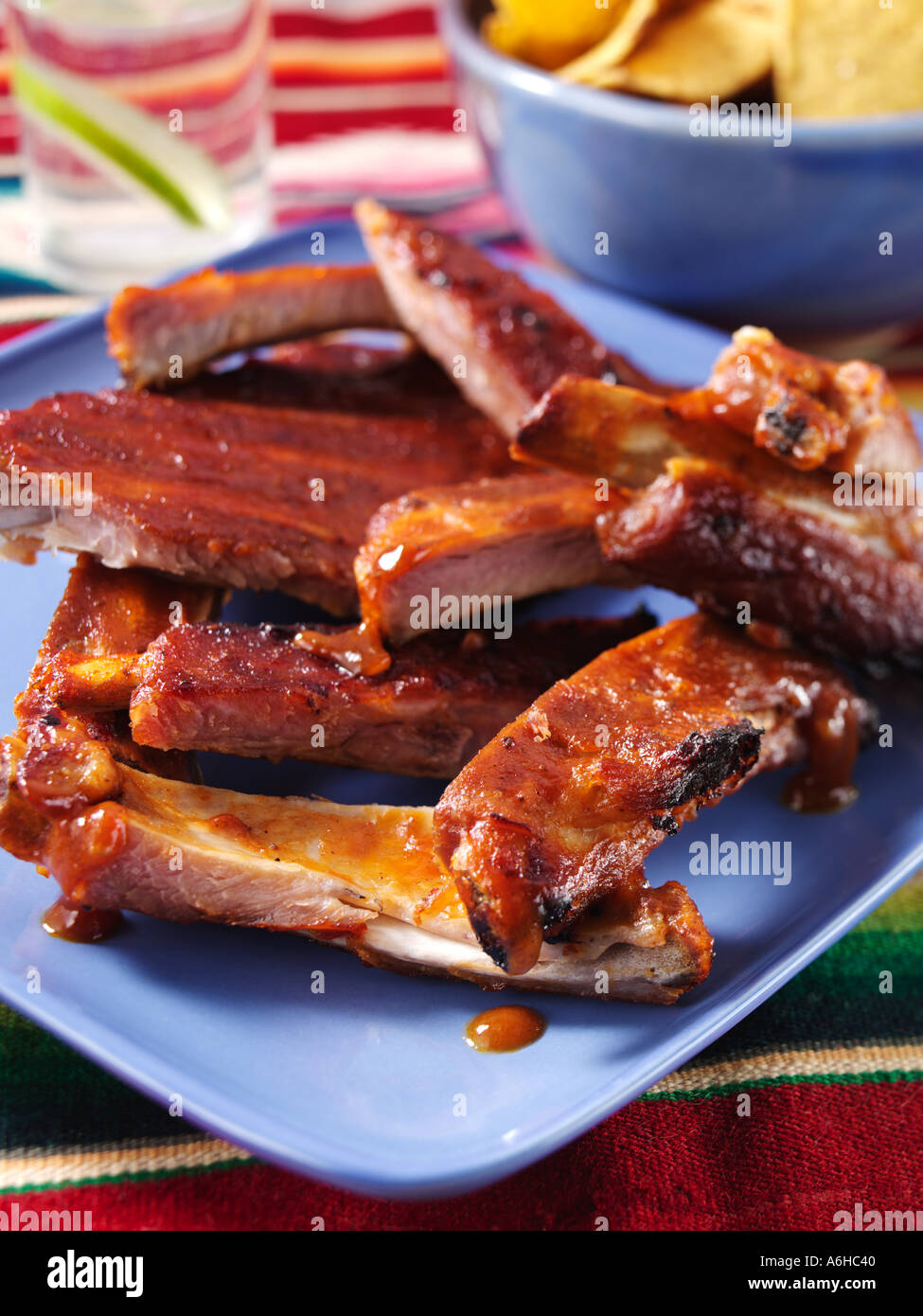 Us Bbq Ribs Stock Photo - Alamy
