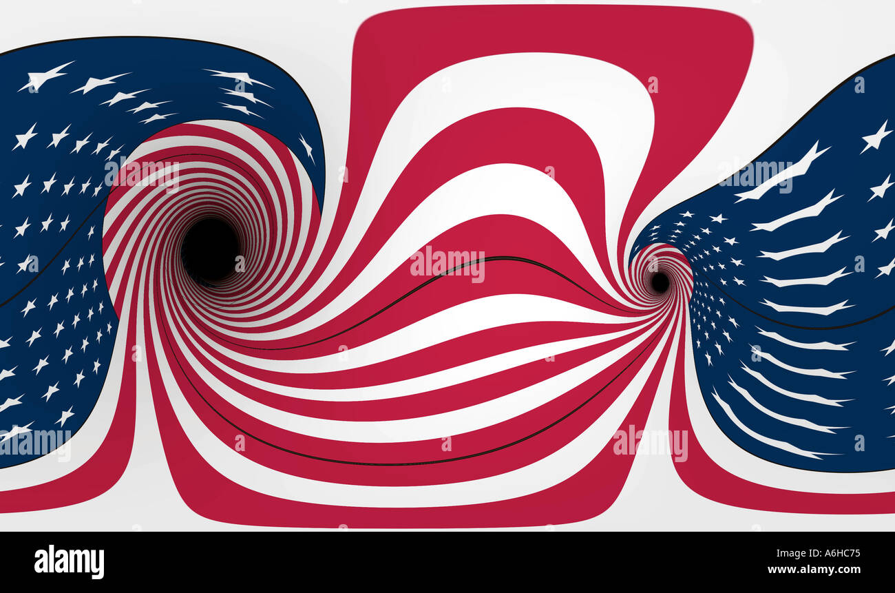 Graphic design of usa flag Stock Photo - Alamy
