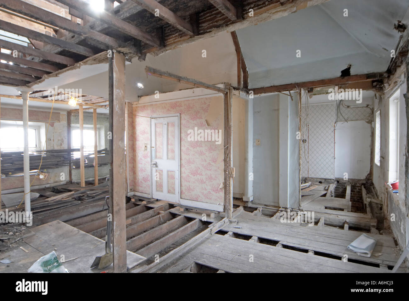 15 Cheyne Walk interior former home of Thomas More during restoration ...