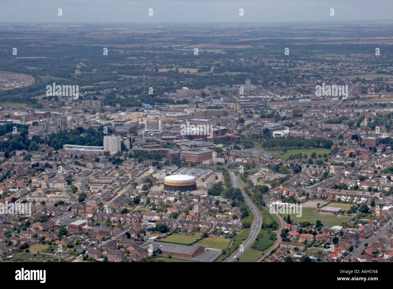 Peterborough aerial hi-res stock photography and images - Alamy