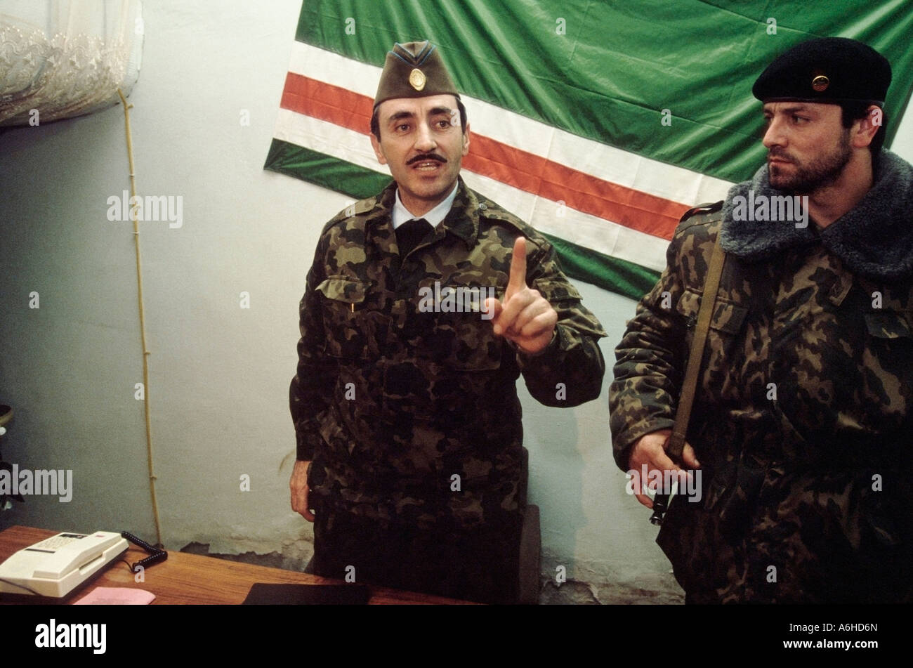 Dzhokhar Dudaev, 1944-1996, the First President of the Chechen Stock ...