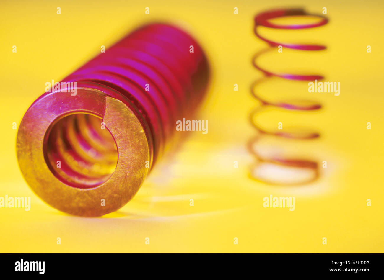 Tension springs hi-res stock photography and images - Alamy