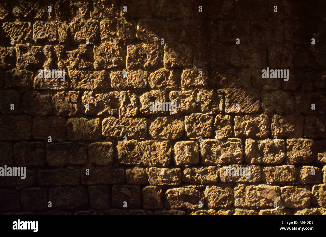Medieval Brick Walls Stock Photo - Alamy