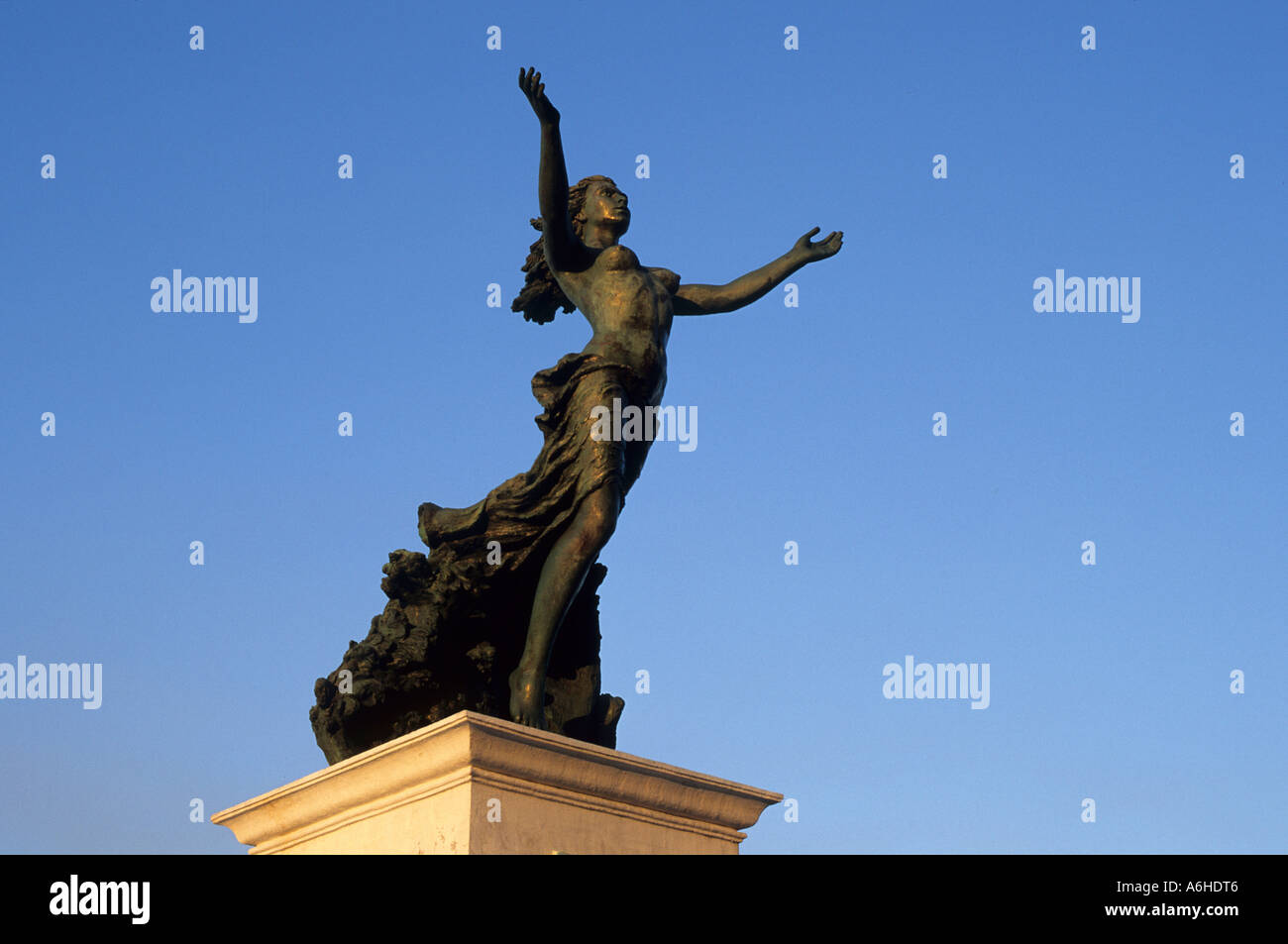 Mexico Sinaloa Mazatlán Statue Stock Photo - Alamy