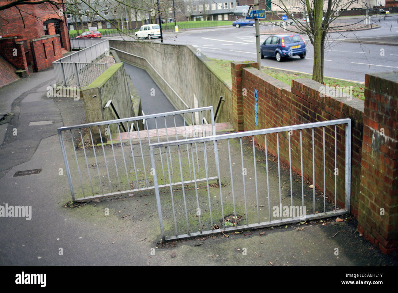 An underpass in Guildford, England Stock Photo - Alamy