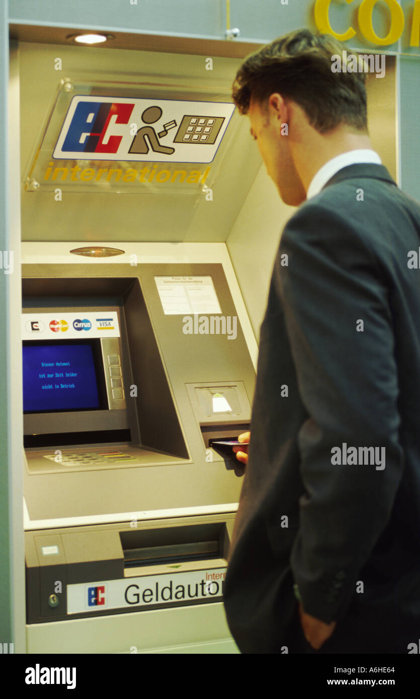 Bank machine hi-res stock photography and images - Alamy