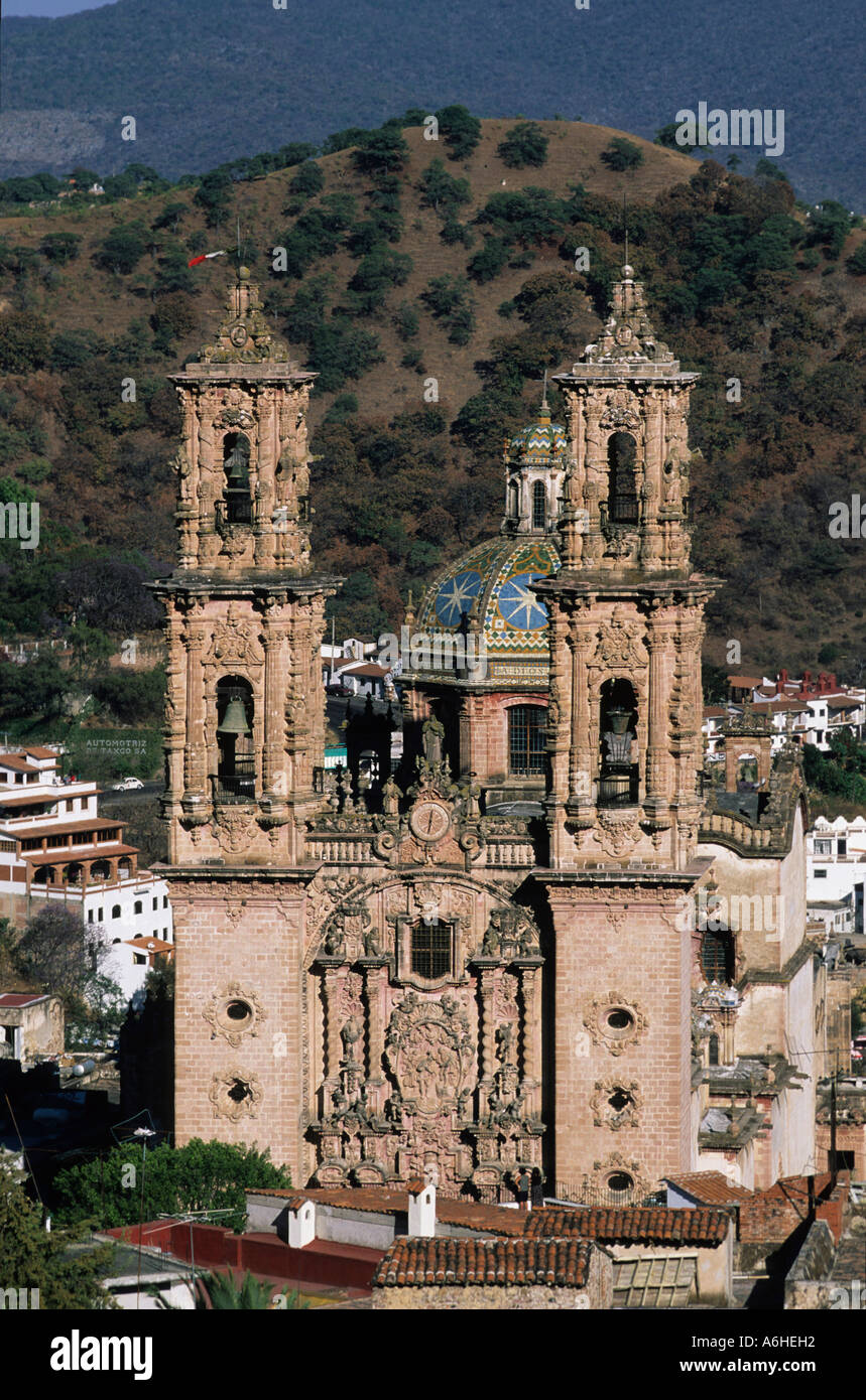 Church Santa Prisca Taxco Mexico Stock Photos & Church Santa Prisca ...