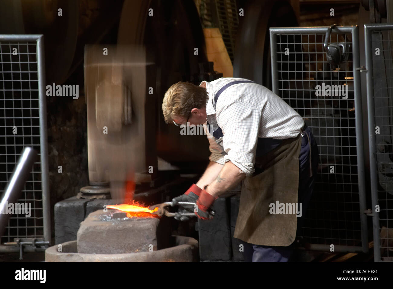 Spade Mill historic industrial manufacturing museum Stock Photo - Alamy