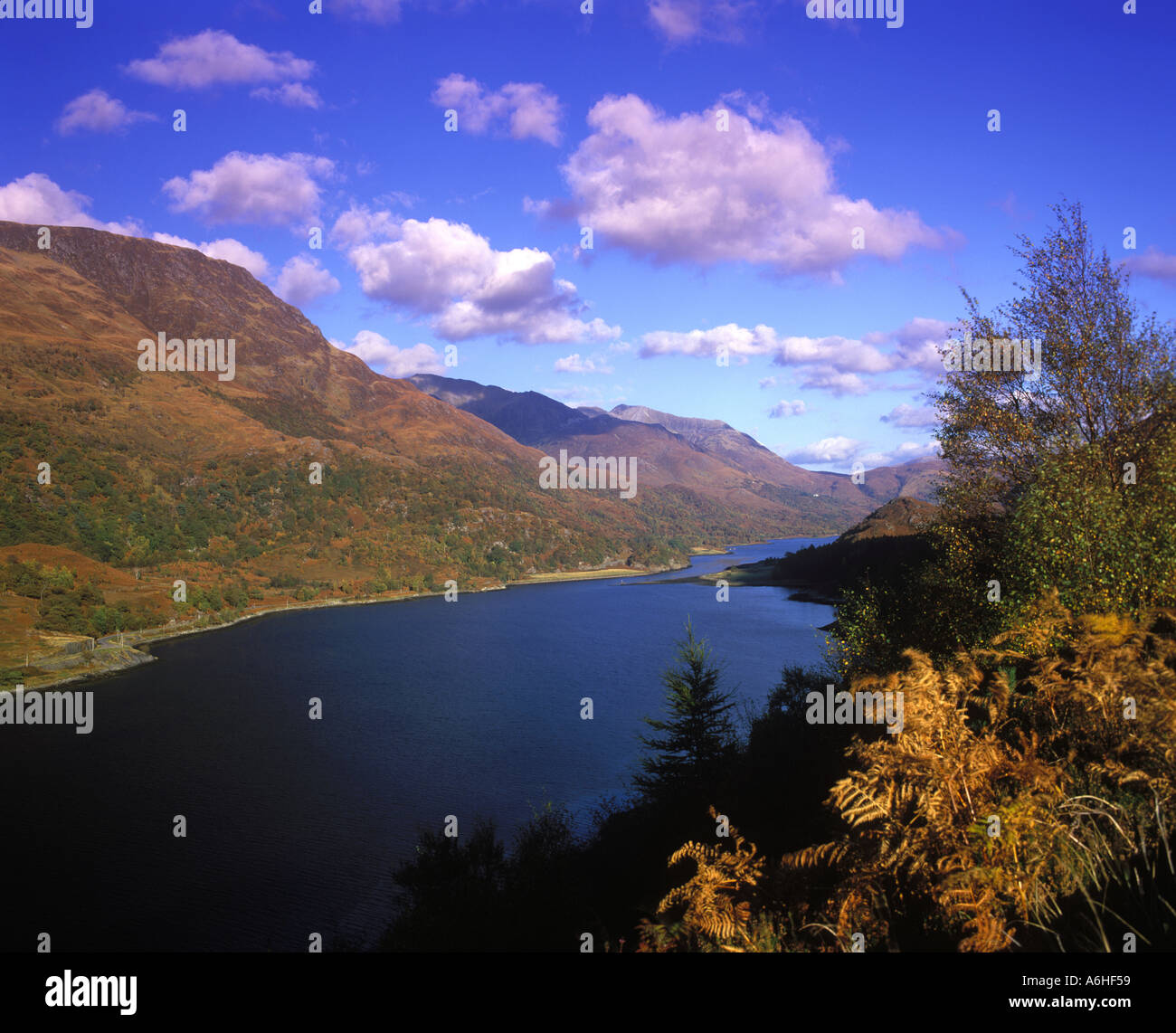 Scotland uk Highlands Loch Leven Glencoe Stock Photo - Alamy