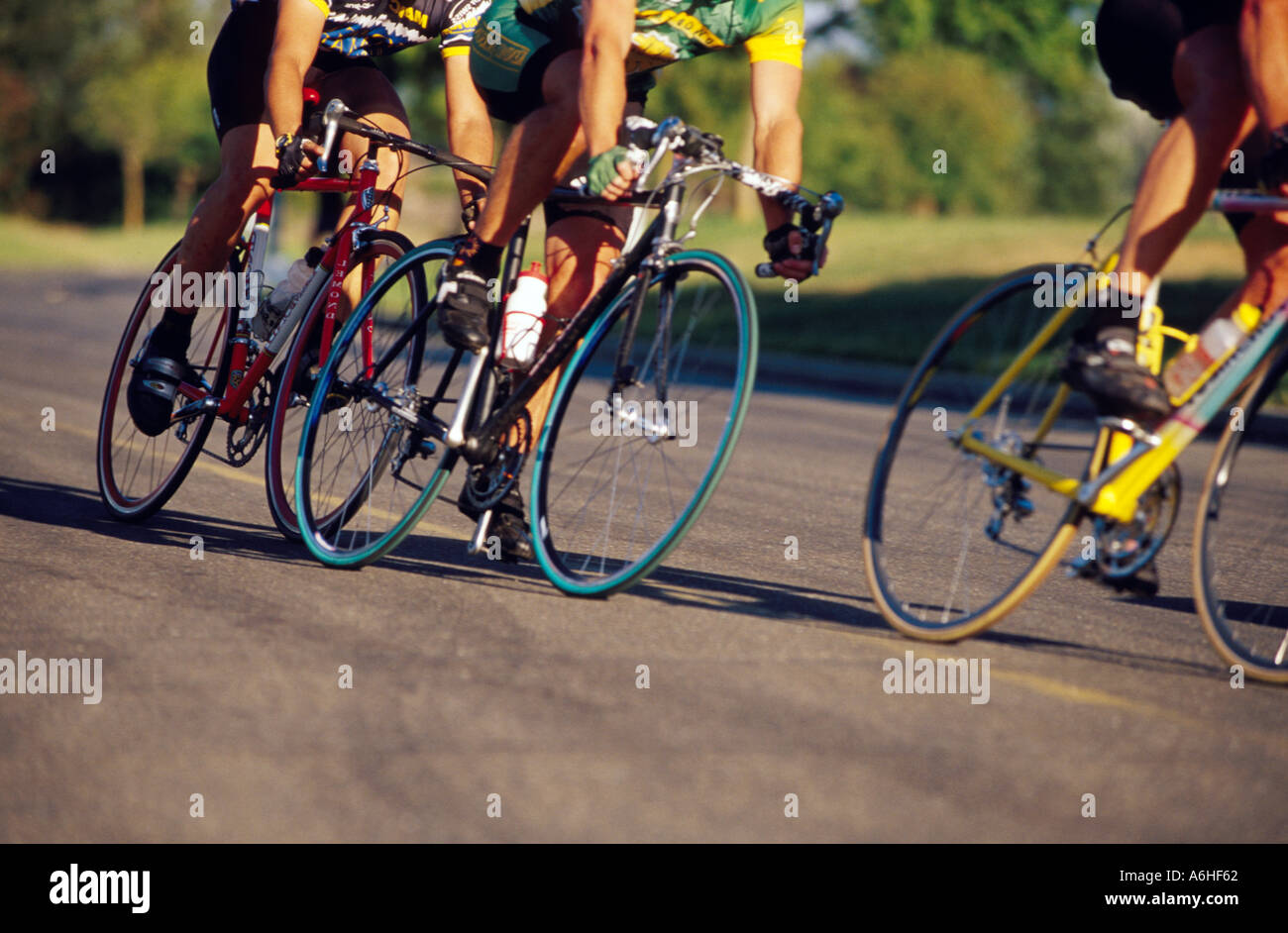 Bike Racer Legs Stock Photo - Alamy