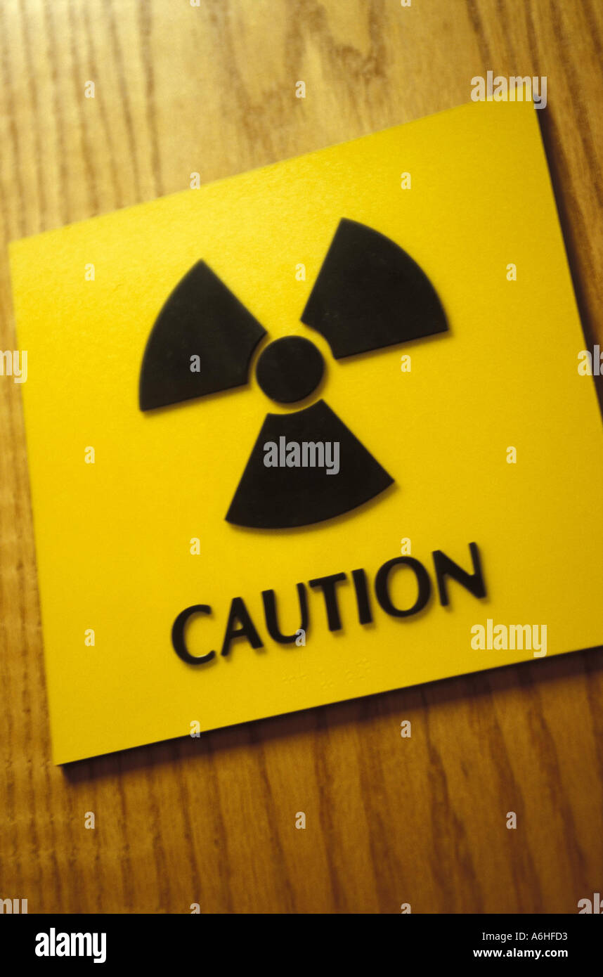 Xray warning sign hi-res stock photography and images - Alamy