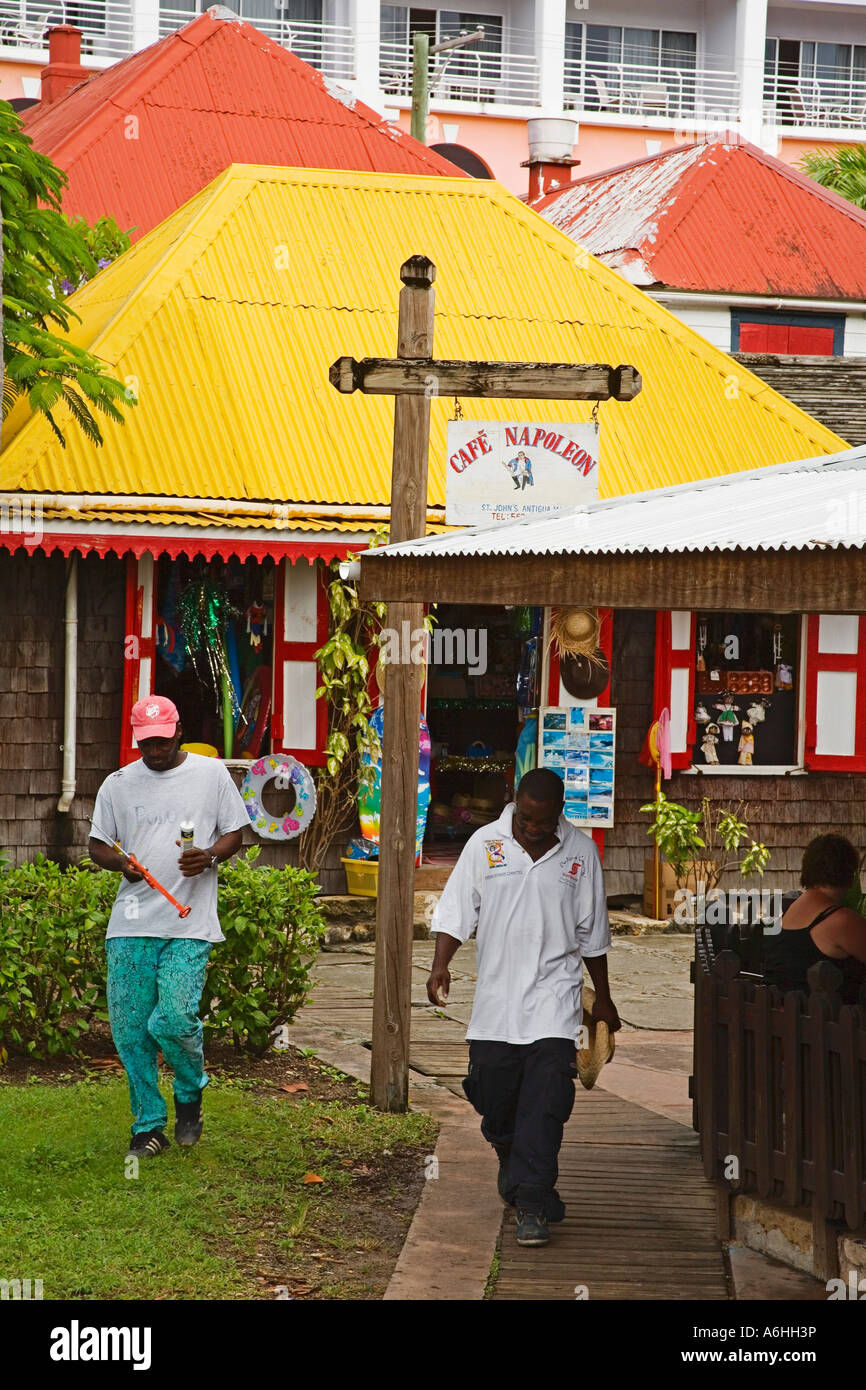 Stores Redcliffe Quay St Johns City Antigua Island Antigua Barbuda ...