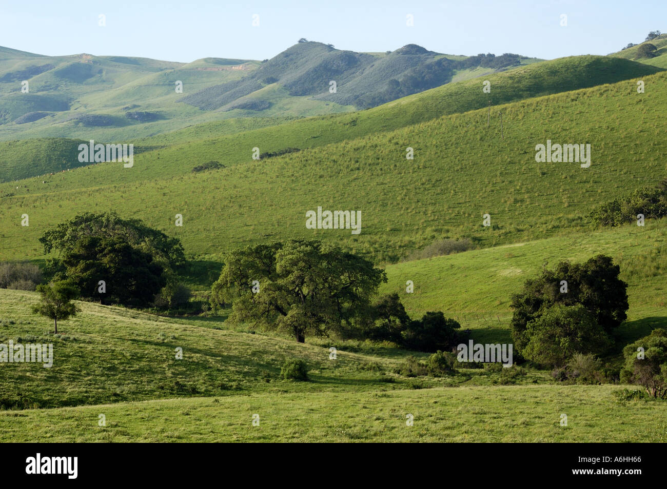California Landscape Hills Stock Photo - Alamy