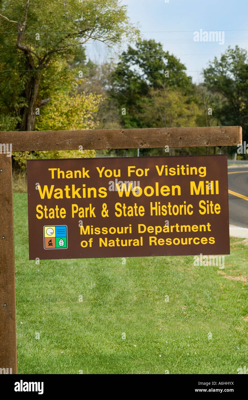 Watkins Woolen Mill State Park and State Historic Site and National ...