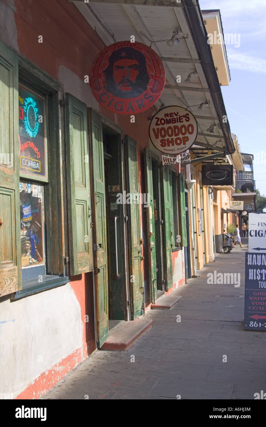 Shop fronts in New Orleans Stock Photo - Alamy