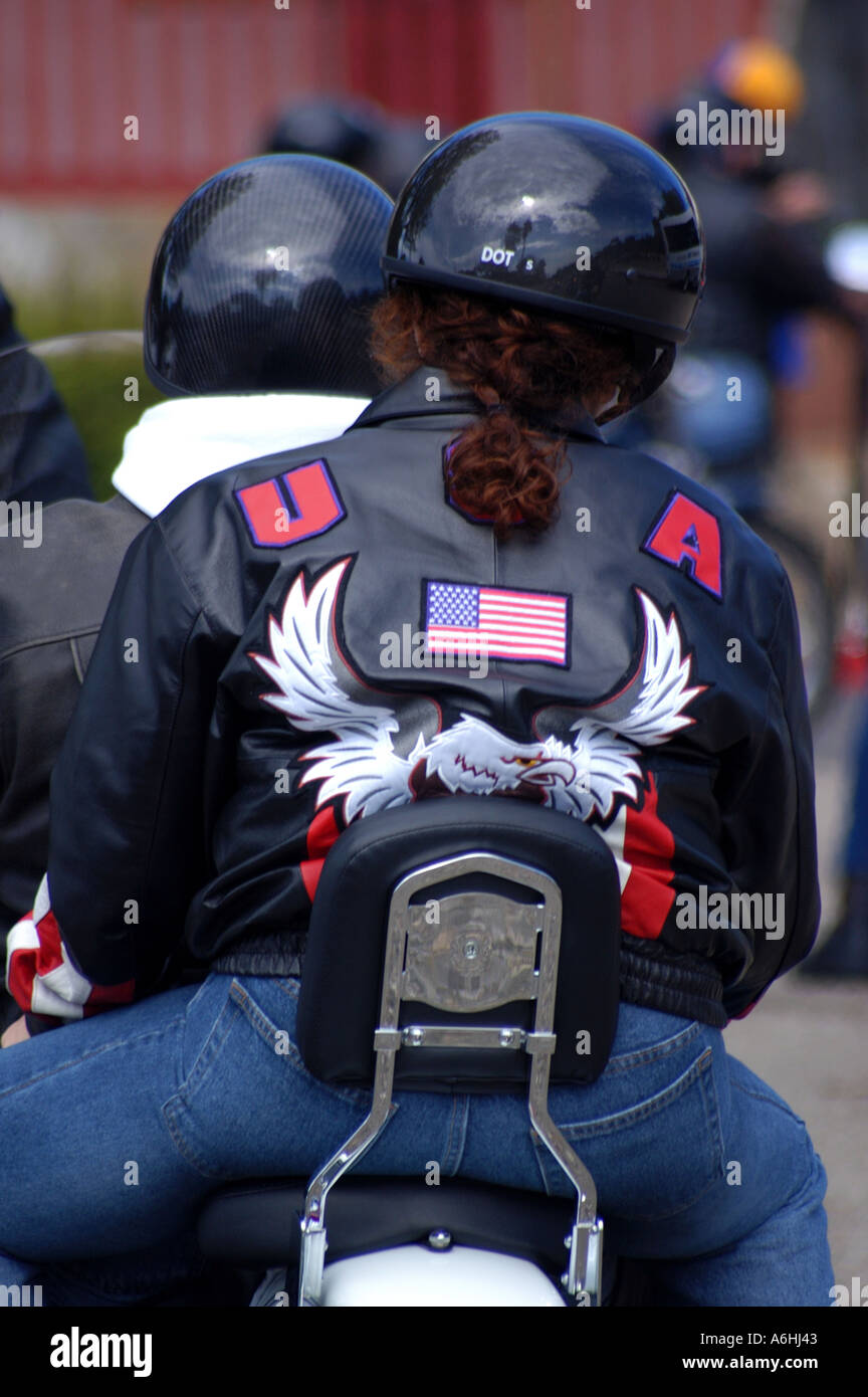 Group of Bikers Stock Photo - Alamy