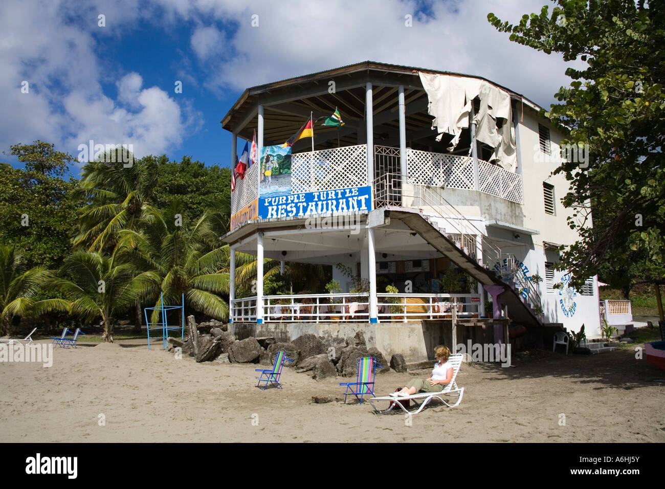 Purple turtle beach club hi-res stock photography and images - Alamy
