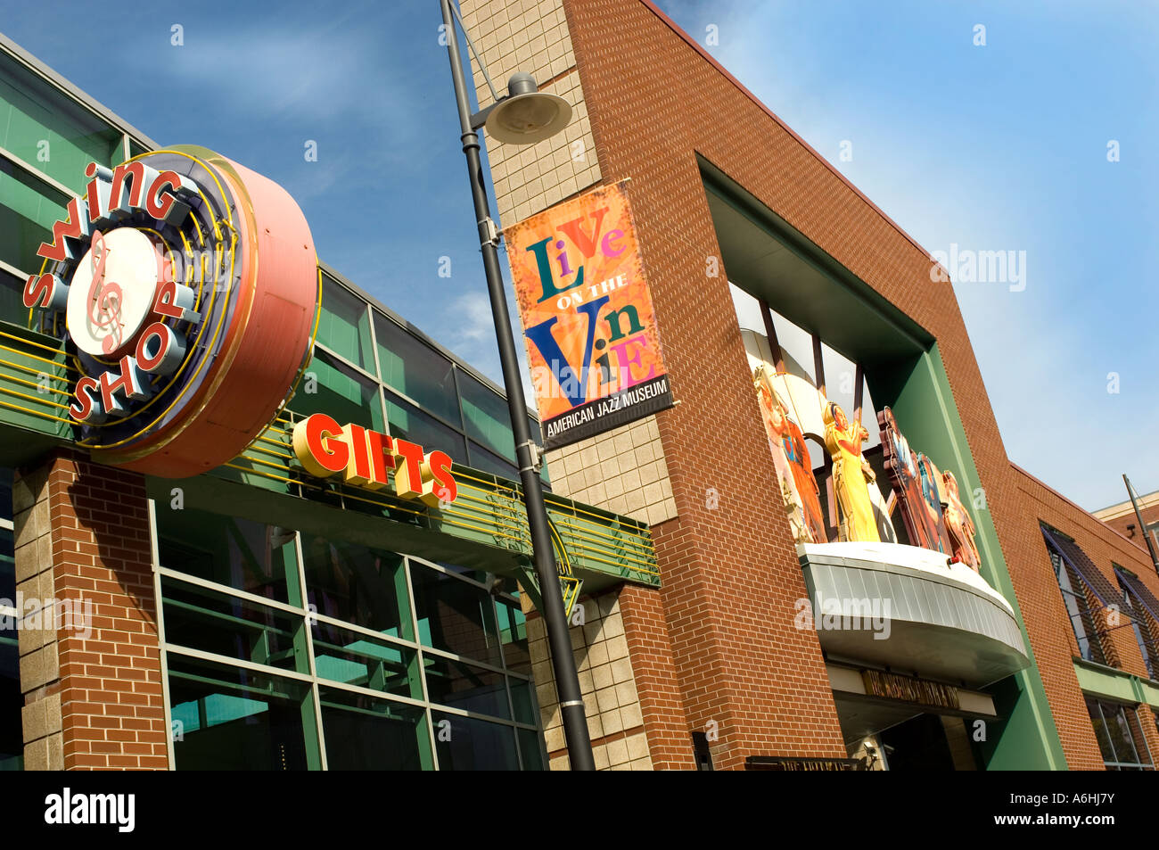 American Jazz Museum Kansas City MO Stock Photo - Alamy