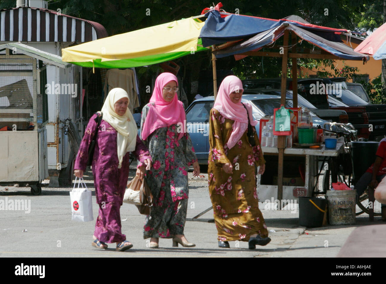 Women malaysian traditional clothes hi-res stock photography and images ...