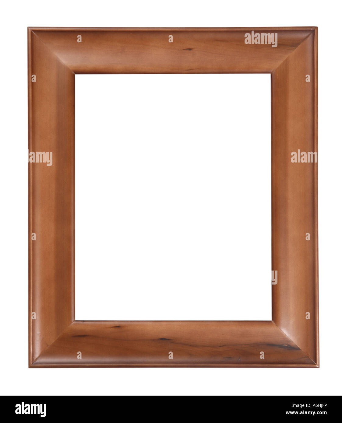 Picture frame cut out on white background Stock Photo - Alamy