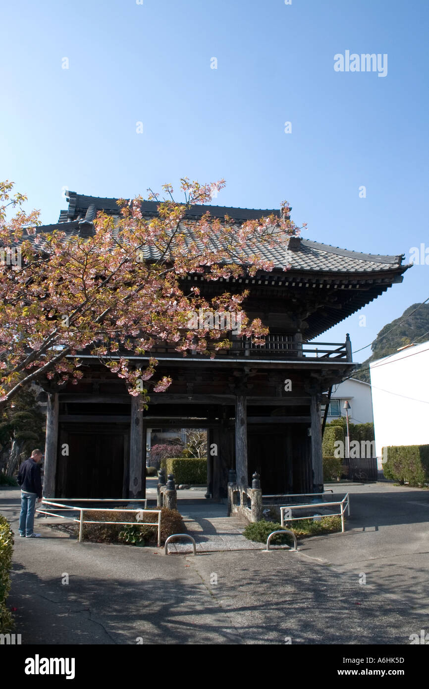 Temple at Shimoda, Japan Stock Photo - Alamy
