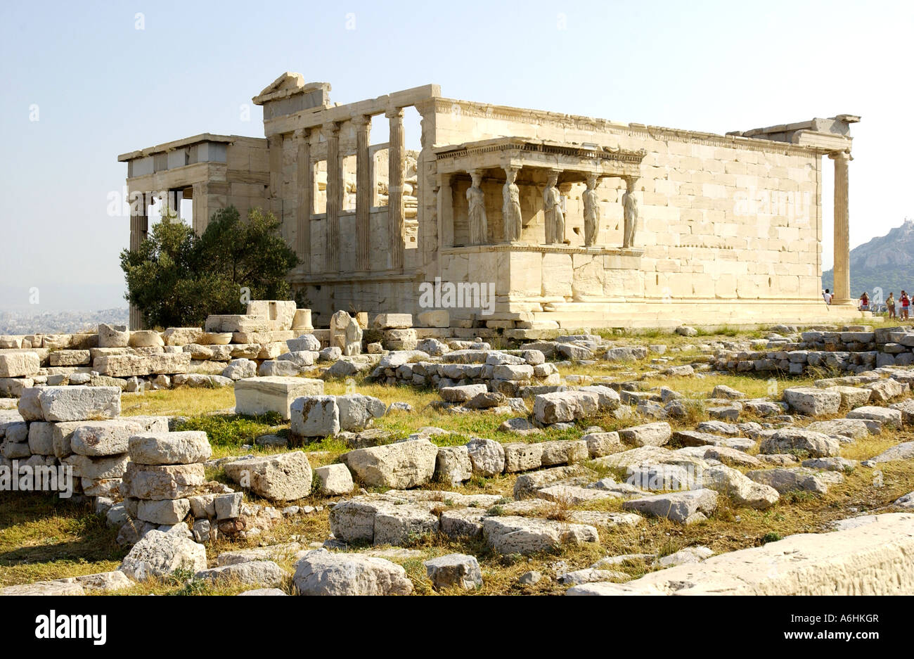 Caryatids, Parthenon, Athens, Greece Stock Photo - Alamy