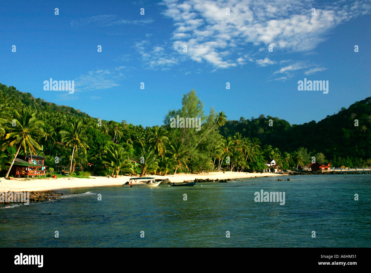 Salang Beach Tioman Island Malaysia Stock Photo - Alamy