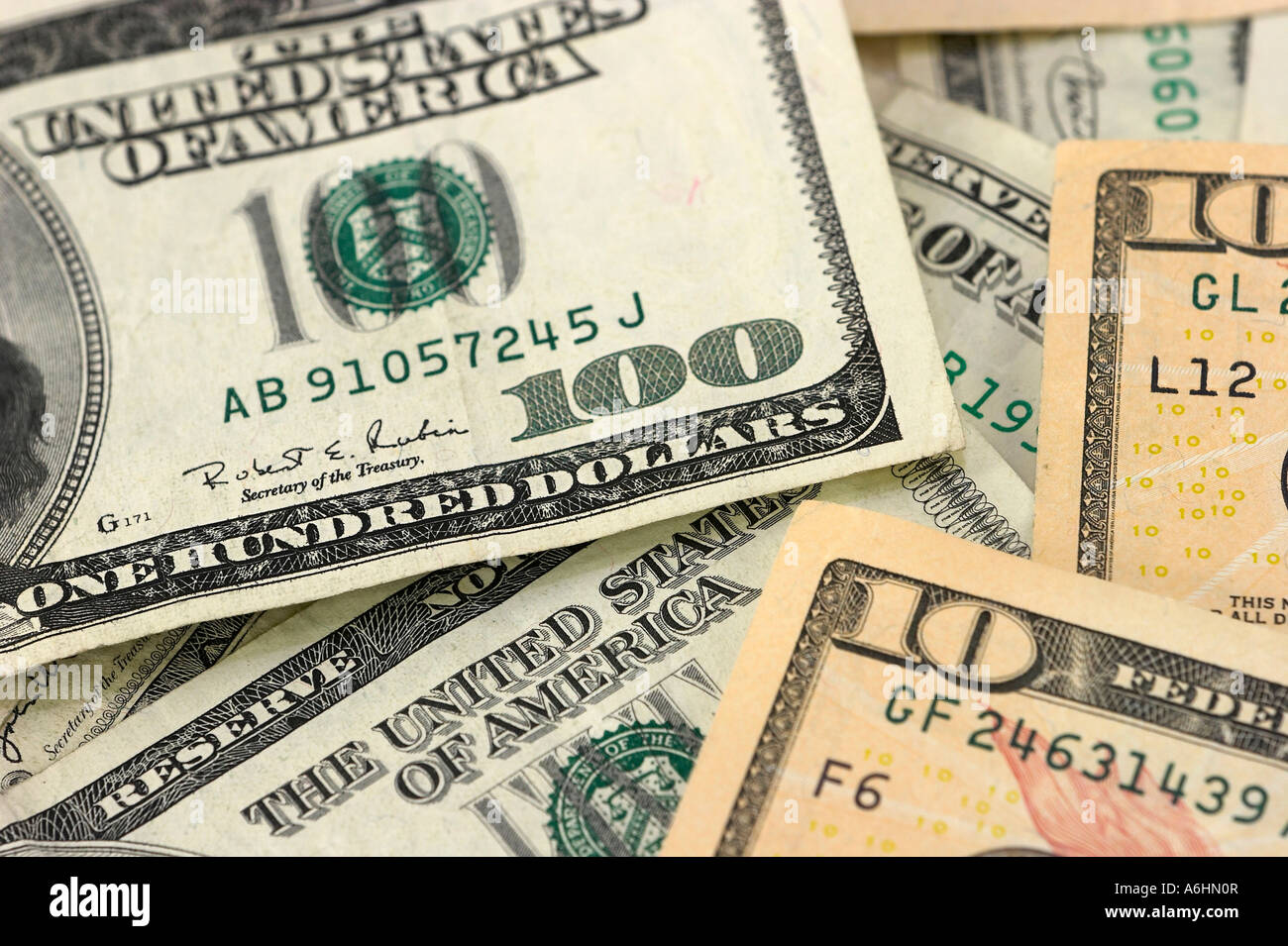 United States dollar bills up close Stock Photo - Alamy