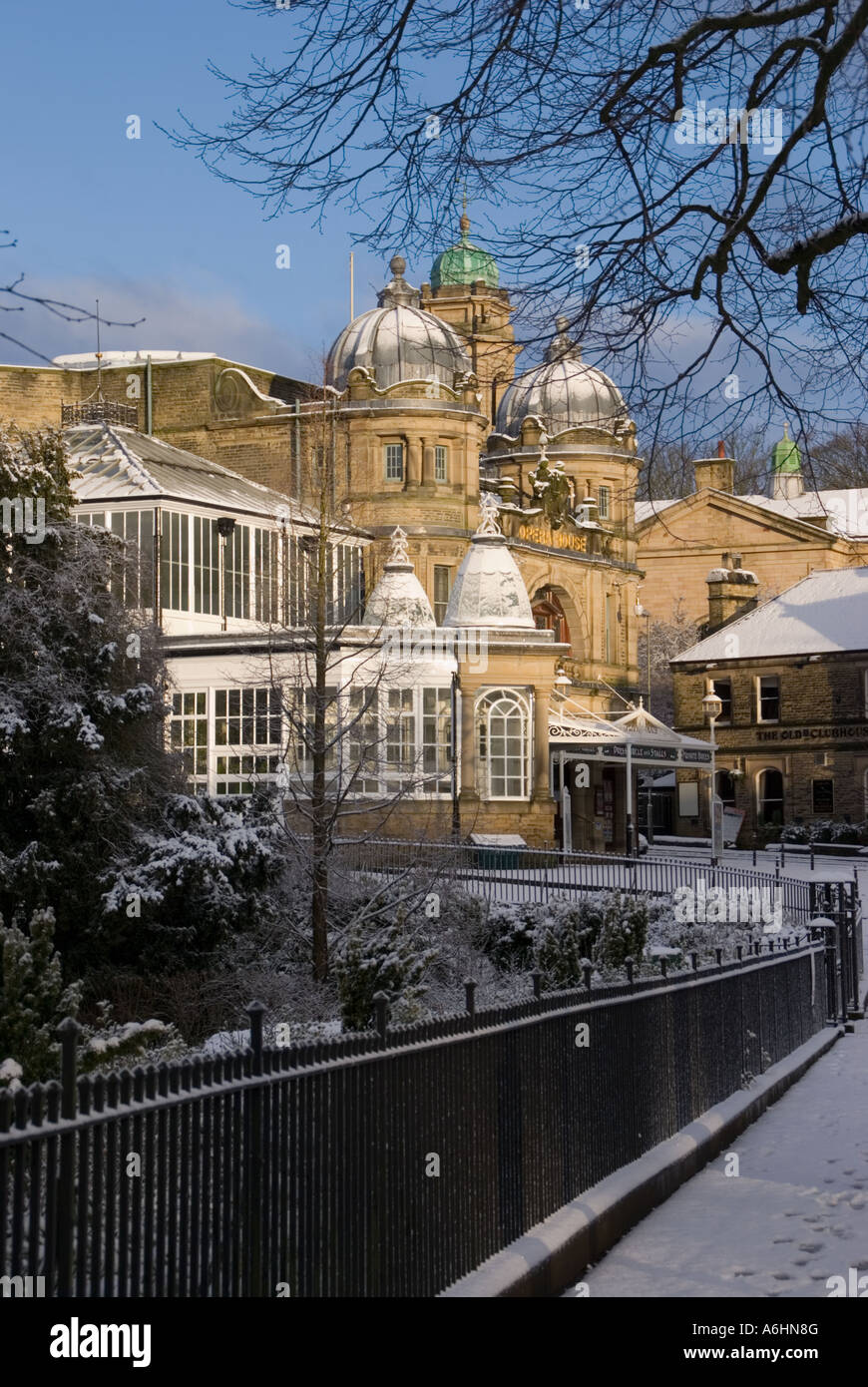 Buxton Opera House in Winter Stock Photo - Alamy