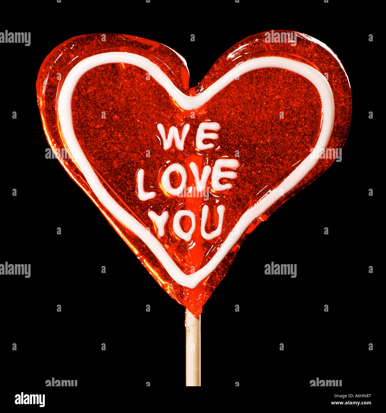 Heart shaped Lollipop.Photograph by Patrick Steel patricksteel Stock ...