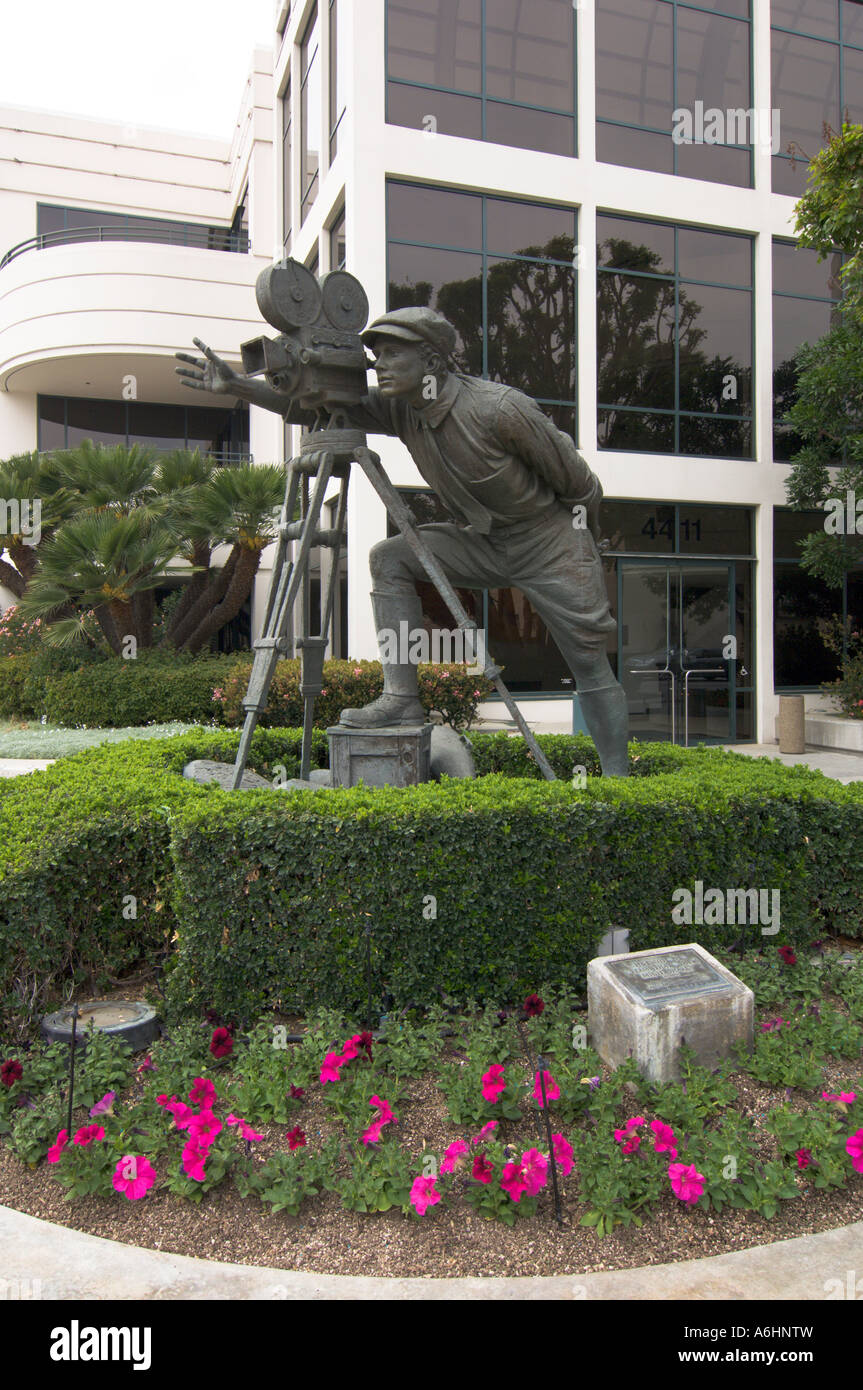 Monument to Director Aldo Favilli in Burbank near Modern Video Offices ...