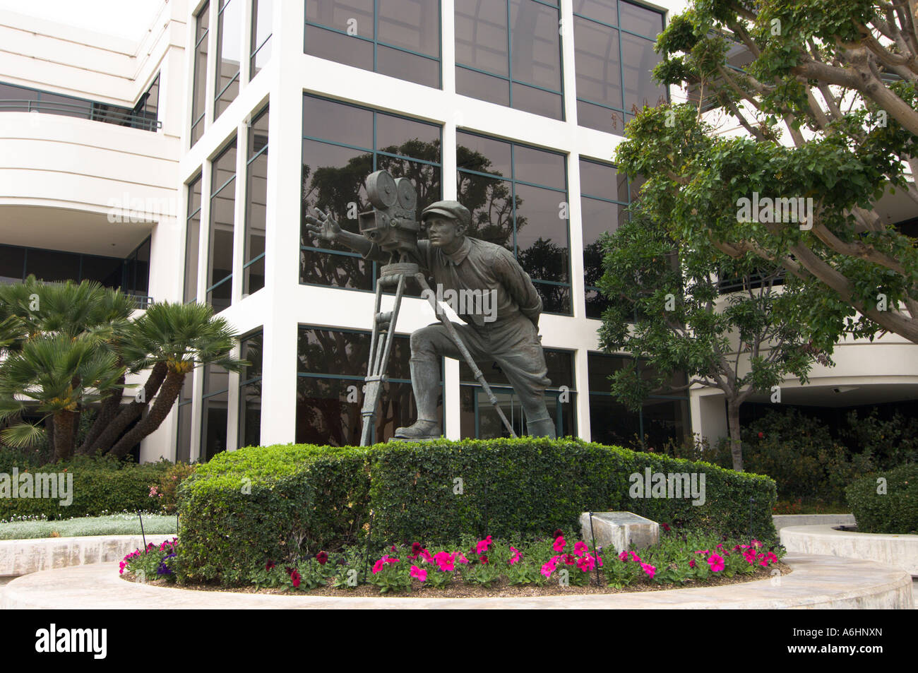 Monument to Director Aldo Favilli in Burbank near Modern Video Offices ...