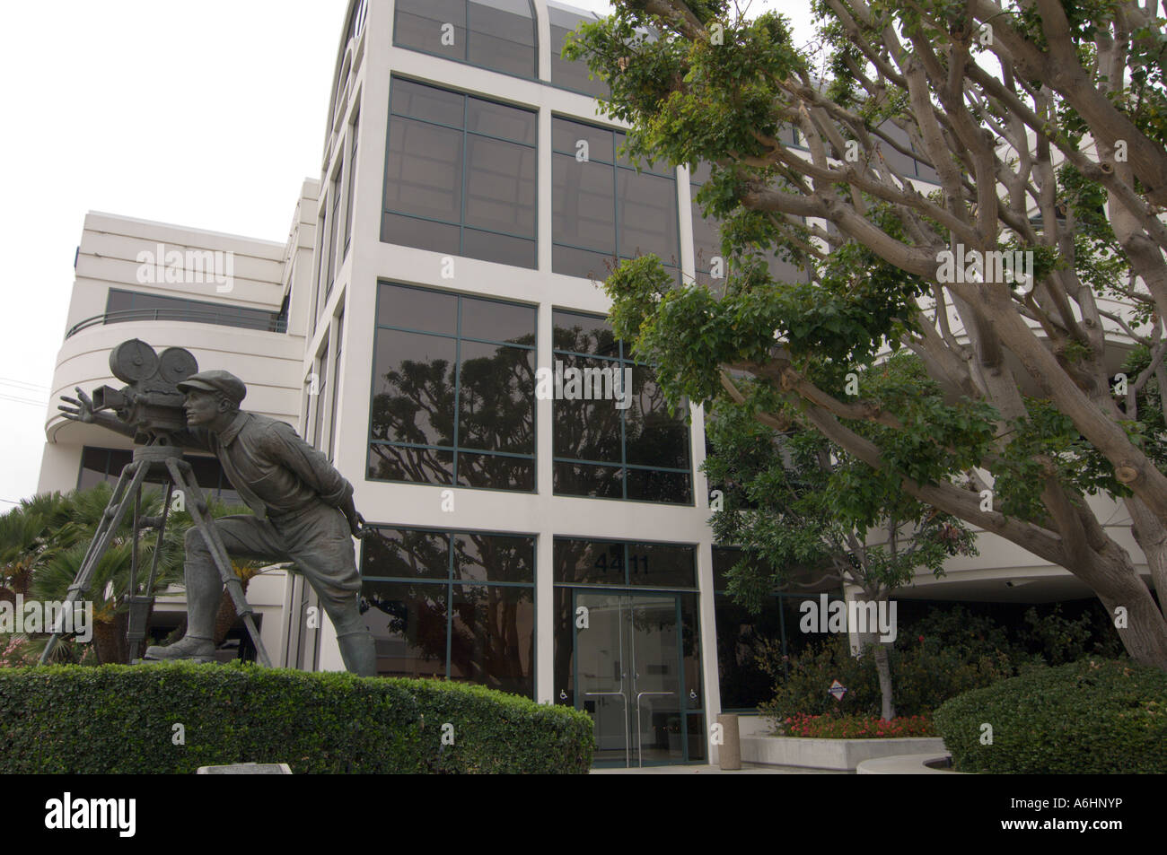 Monument to Cameraman Aldo Favilli in Burbank near Modern Video Offices ...