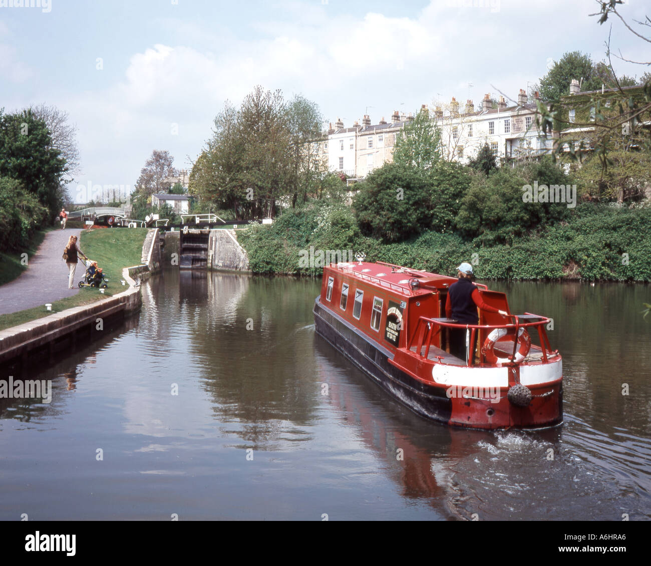 Kennet and avon canal bath locks hi-res stock photography and images ...