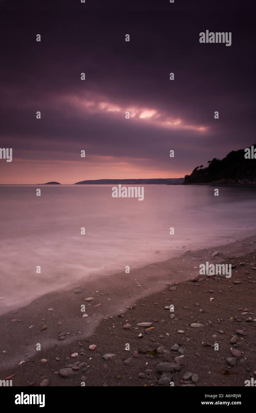 Seaside view Cornwall UK Stock Photo - Alamy
