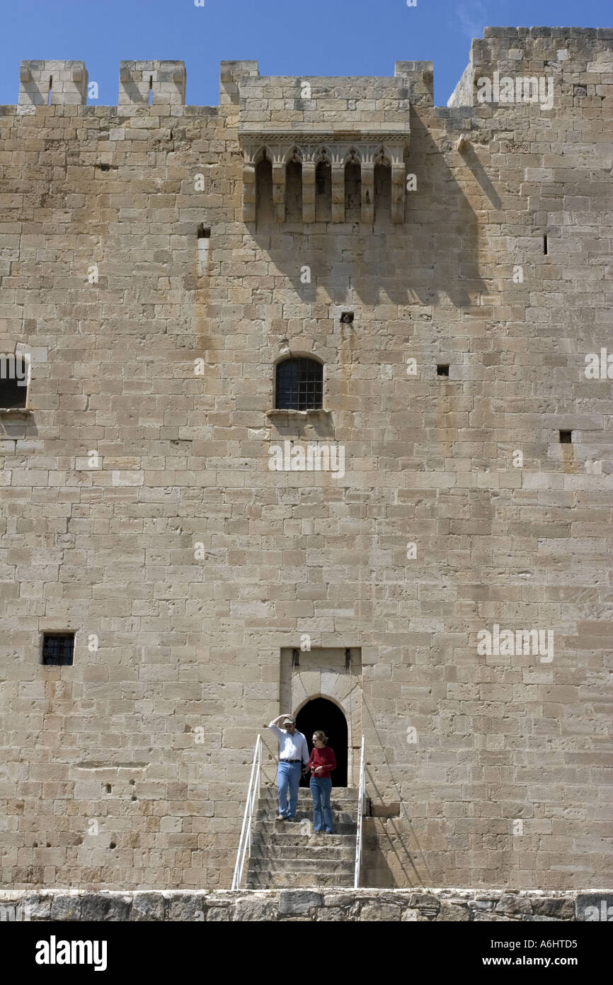 Kolossi Medieval Castle in Kolossi, near Limassol, Cyprus Stock Photo ...