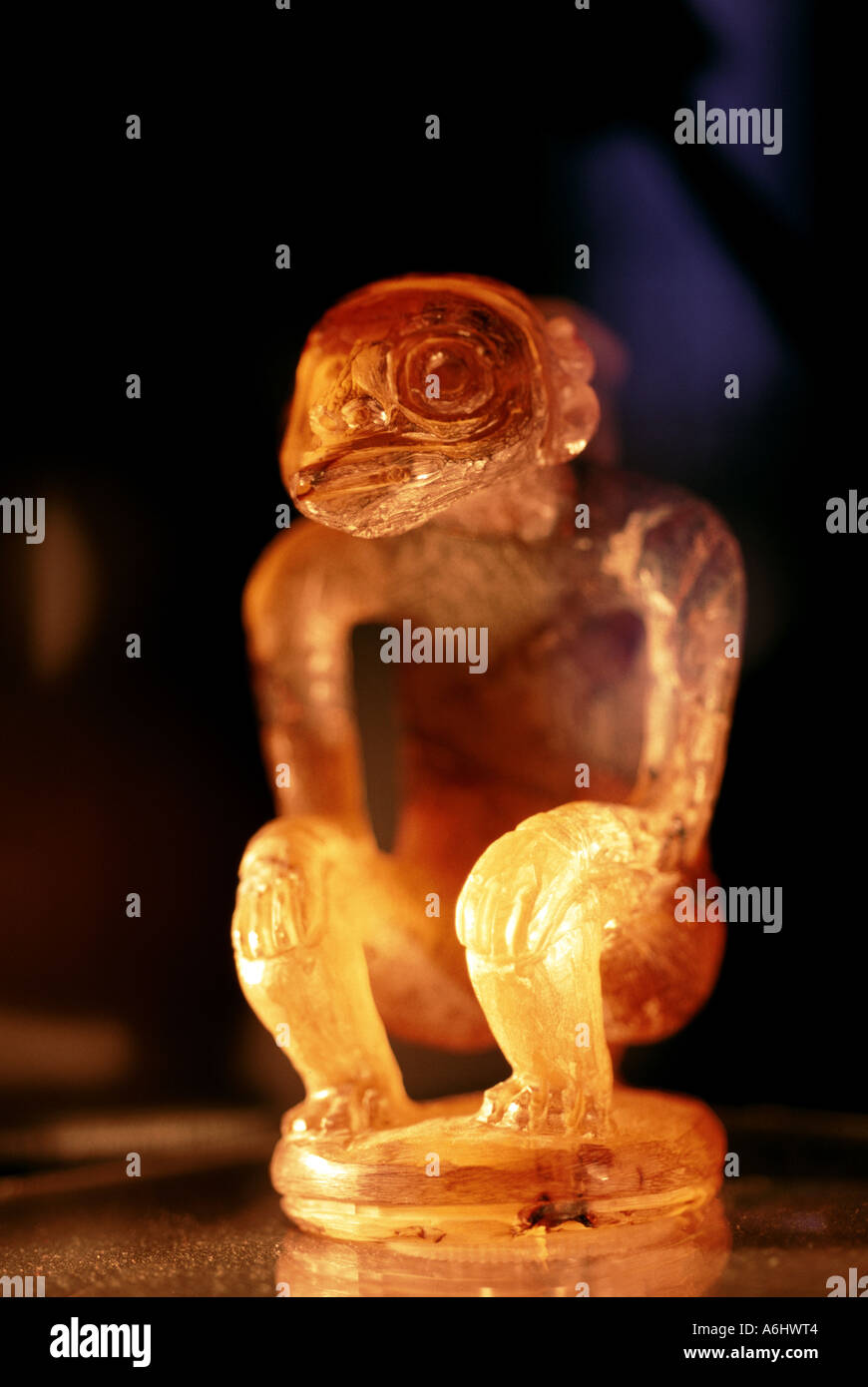 Dominican Republic Santo Domingo Amber Museum Taïnos Statue Stock Photo ...