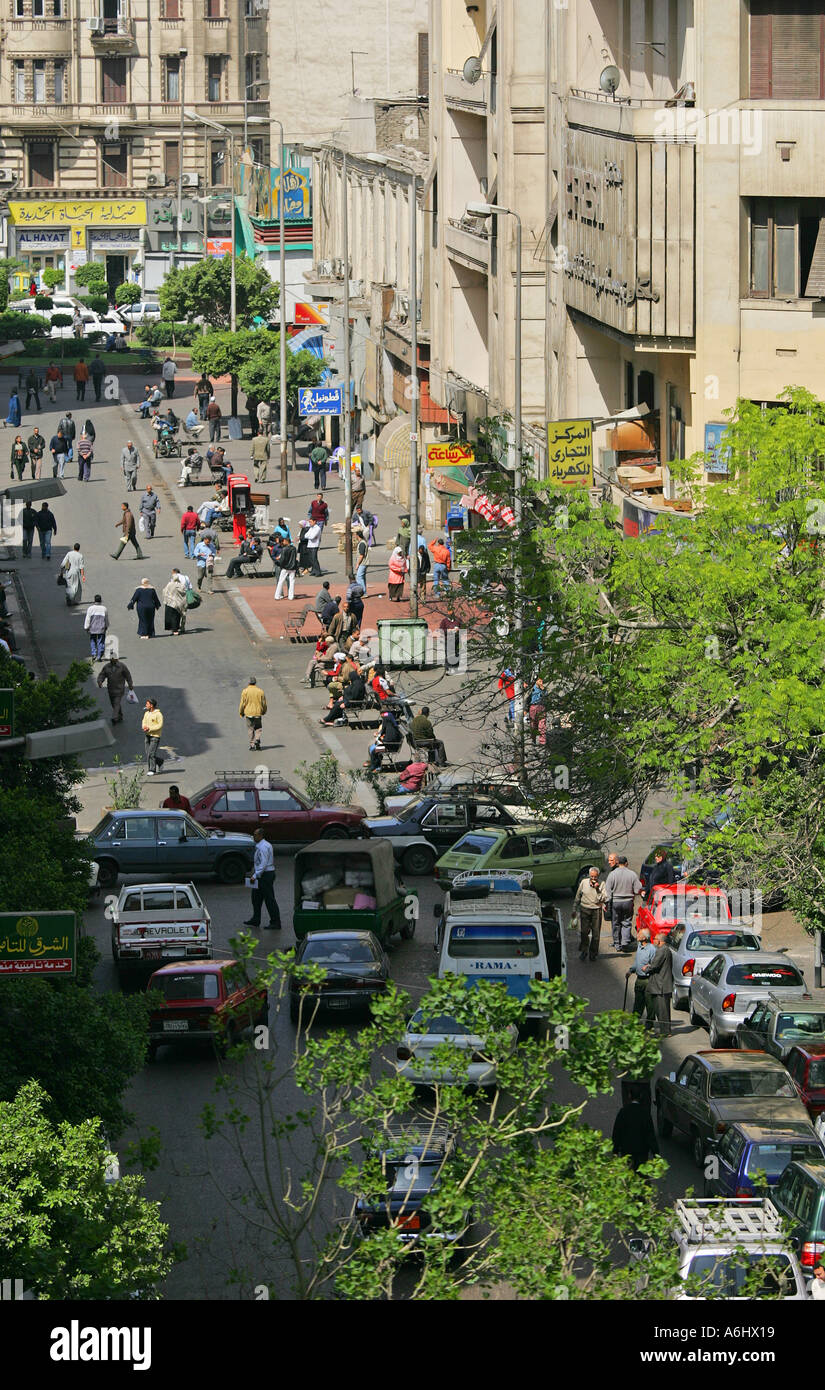 Street scene Cairo Stock Photo - Alamy