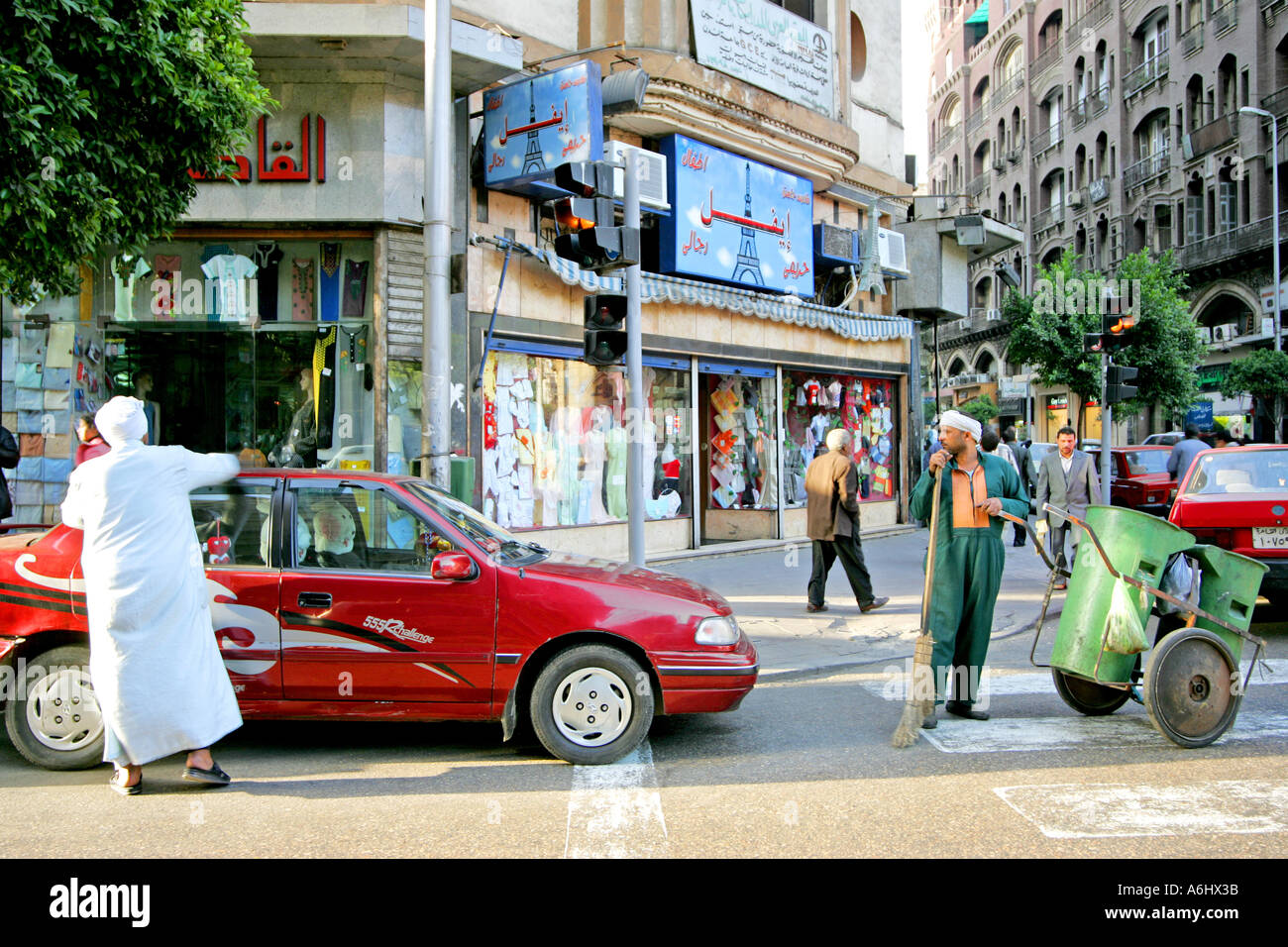 Street scene Cairo Stock Photo - Alamy