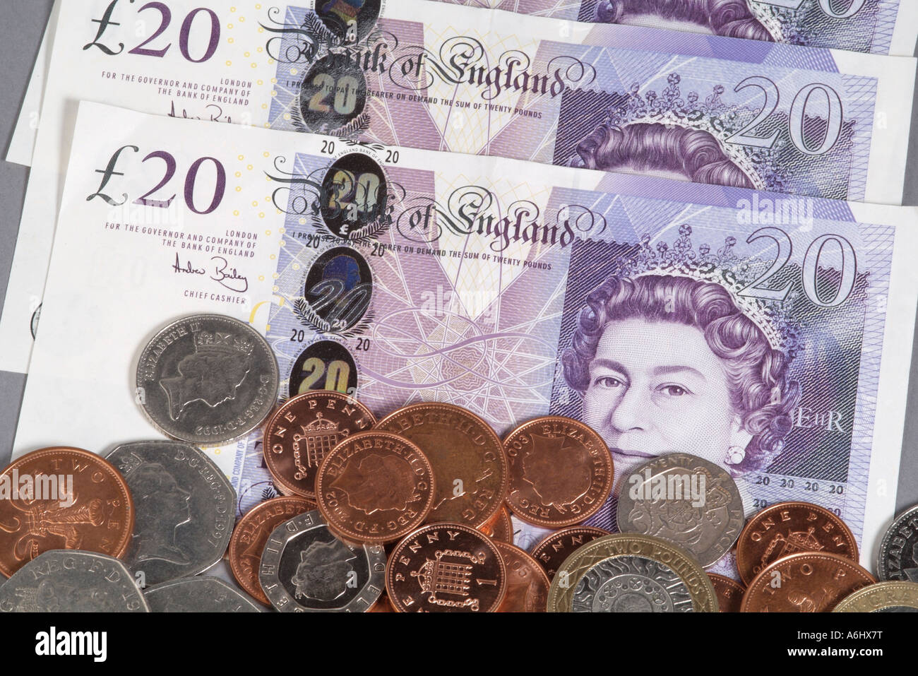 New 20 pound note hi-res stock photography and images - Alamy