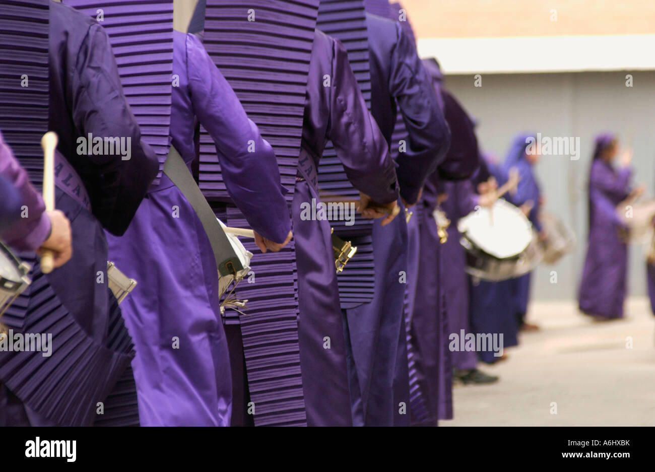Spain, Calanda. The drums of Calanda. A traditional celebration of the ...
