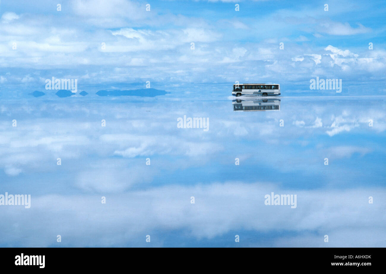 Bolivia. The salt lake Salar de Uyuni Stock Photo - Alamy