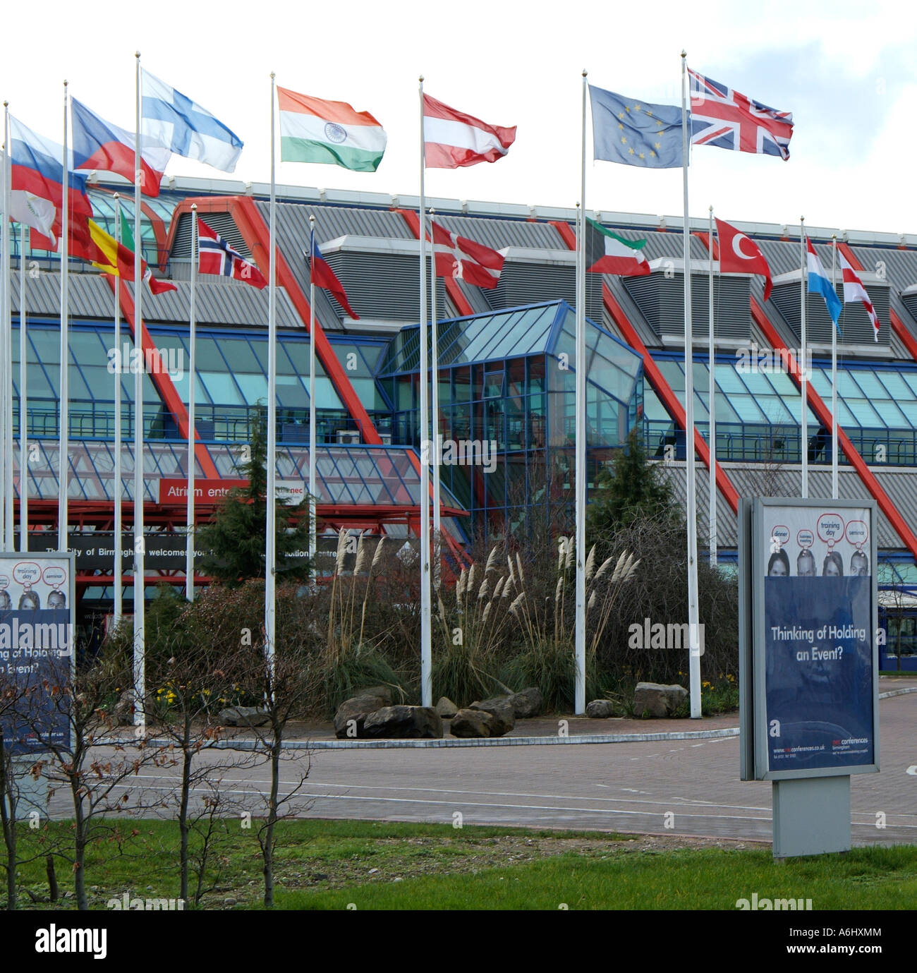NEC Birmingham The famous midlands National Exhibition centre England ...