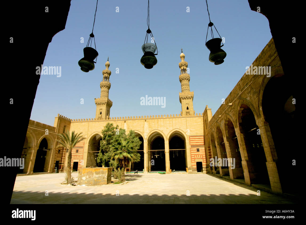 Interior blue mosque cairo hi-res stock photography and images - Alamy