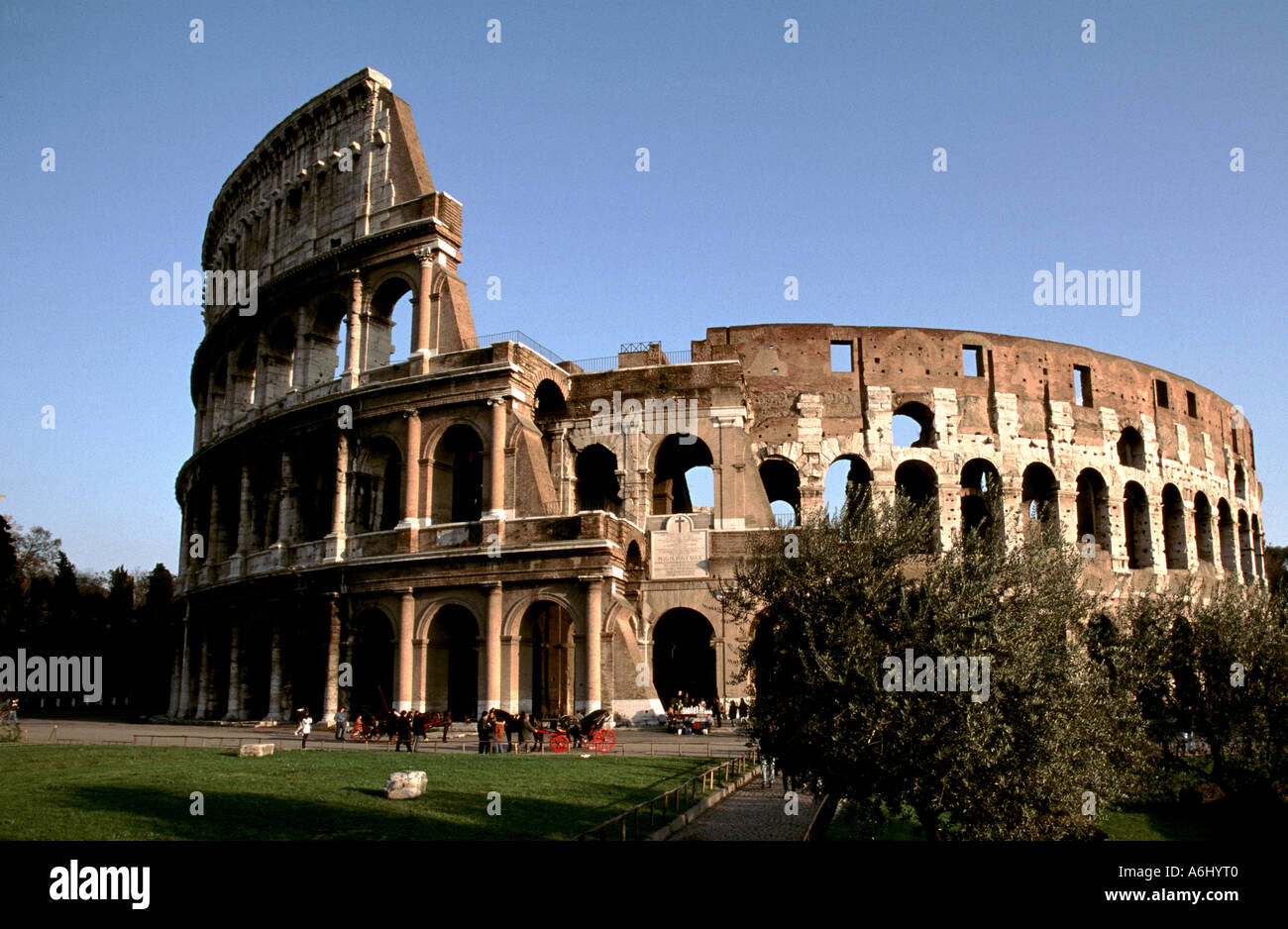 Italy Rome Coliseum Stock Photo - Alamy