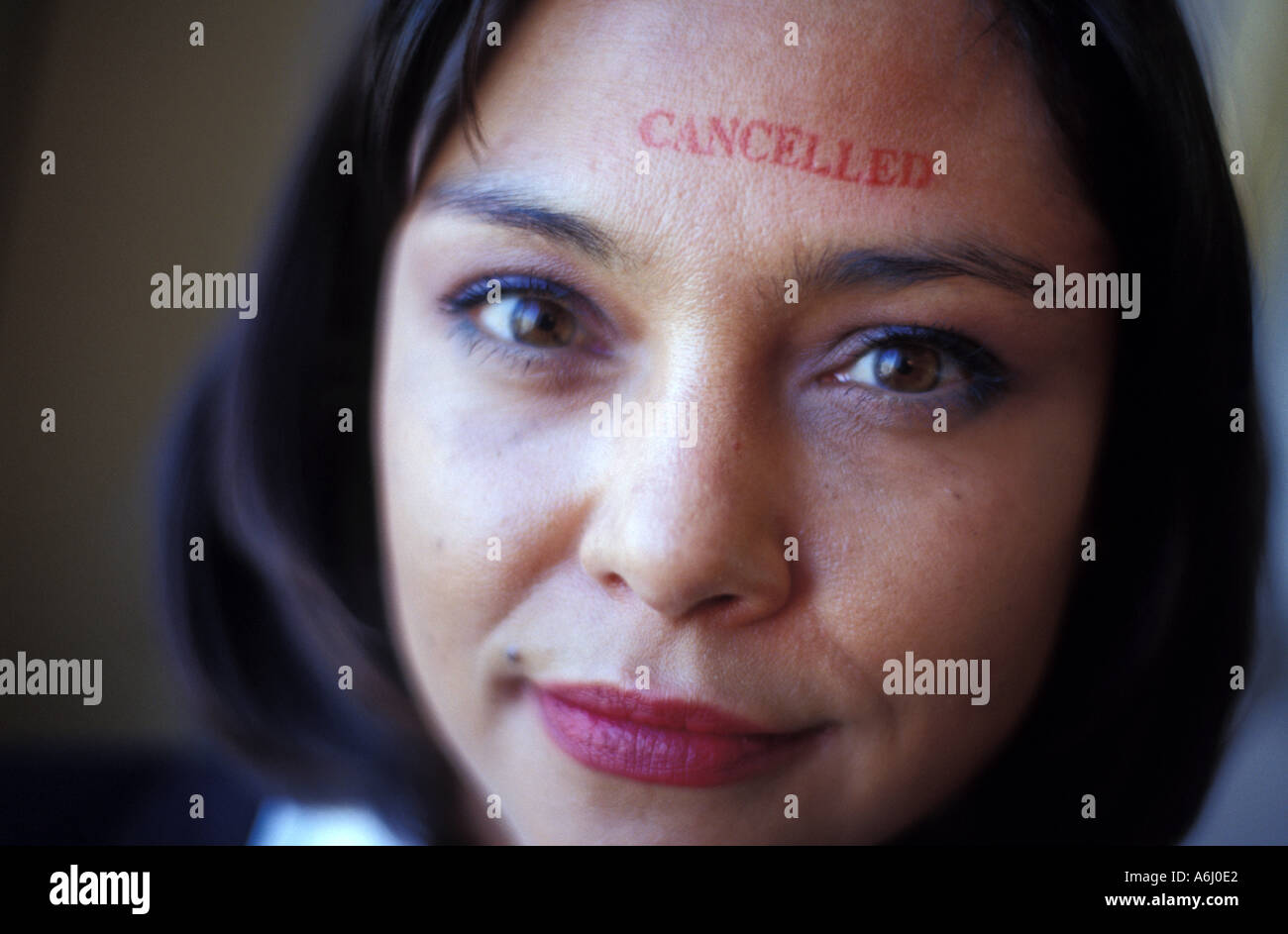 No forehead hi-res stock photography and images - Alamy