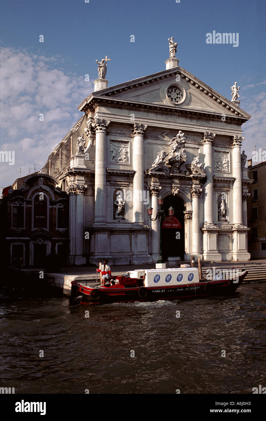Italy Venice San Stae Santa Croce Stock Photo - Alamy