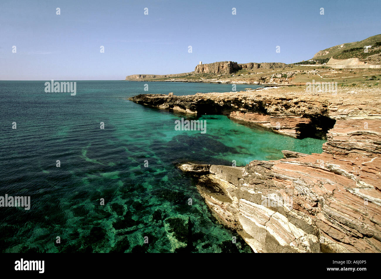 Italy Sicily San Vito Cape Stock Photo - Alamy